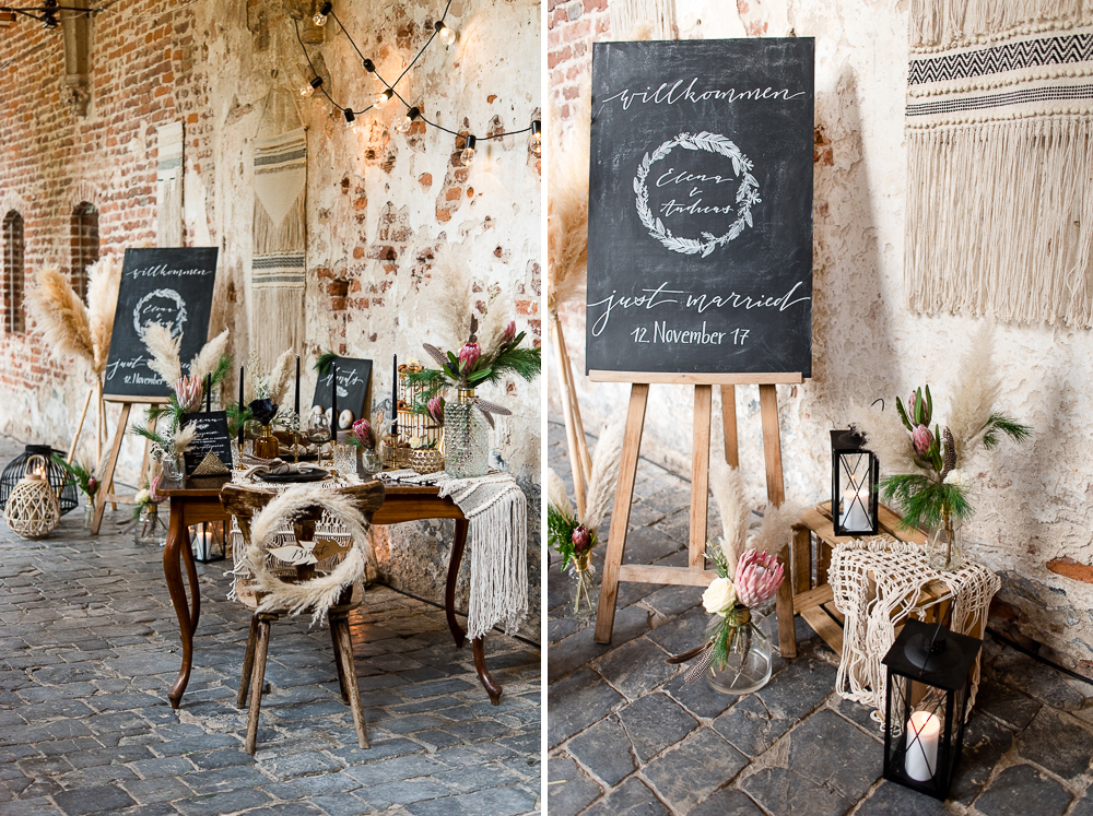 Tanja und Lukas Boho Wedding Inspiration - Silvia Neumann